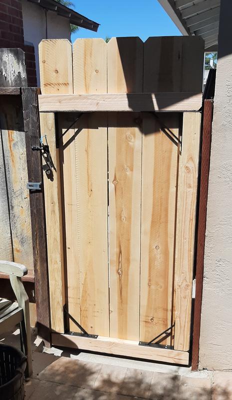 Homax EasyGate 15-7/10-in Steel-painted Gate Hardware Kit 80099 at ...