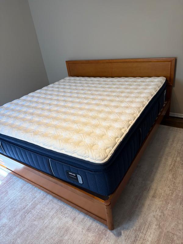 AFI Lylah Light Toffee King Wood Platform Bed with Storage AR848715T at ...