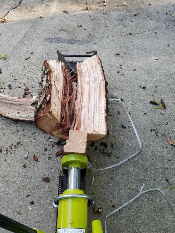 Sun Joe Stainless Steel 2-way Log Splitter Wedge LJ10M at Lowes.com