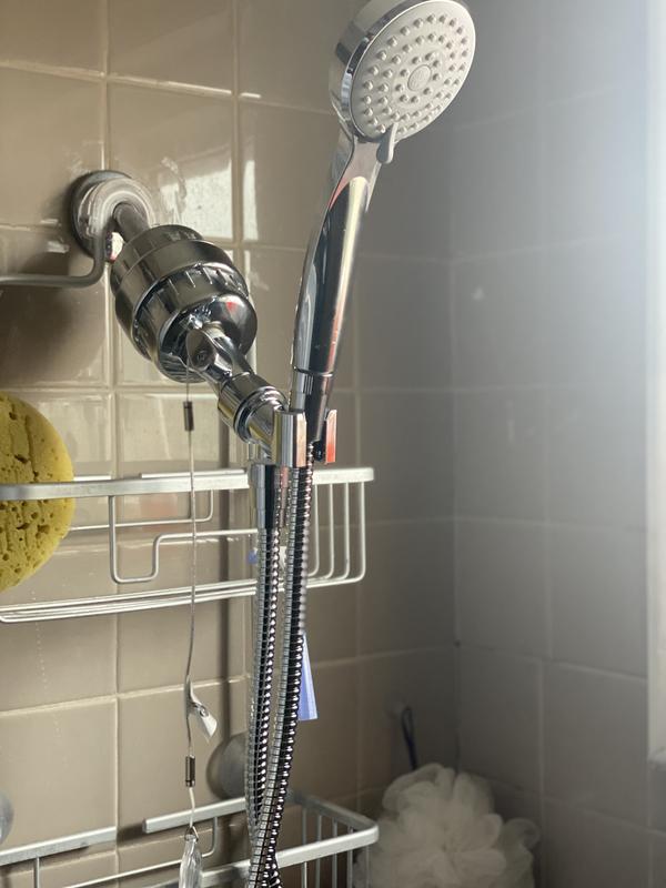 Evolve Thermostatic Valve Chrome 3.25-in Round Handheld Shower Head 1.5 ...