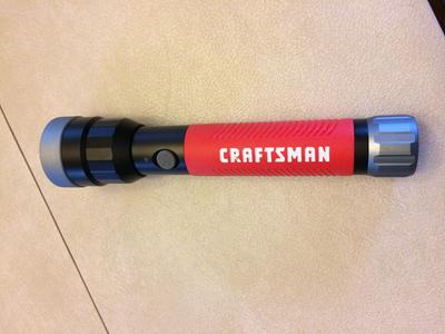 CRAFTSMAN LED flashlight 700-Lumen 3 Modes LED Spotlight Flashlight ...