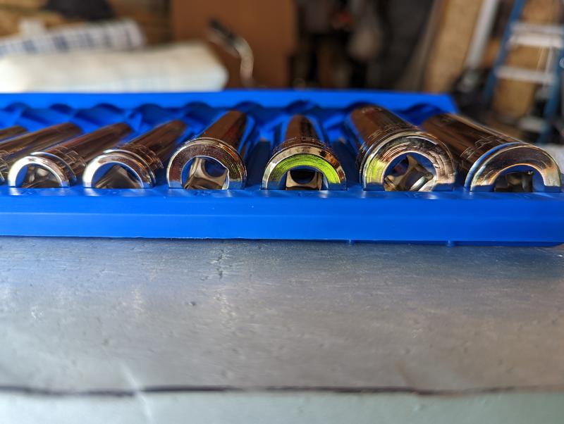 Kobalt 3/8-in Drive Standard (SAE) Deep Socket Set (11-Pieces) 81717 at ...