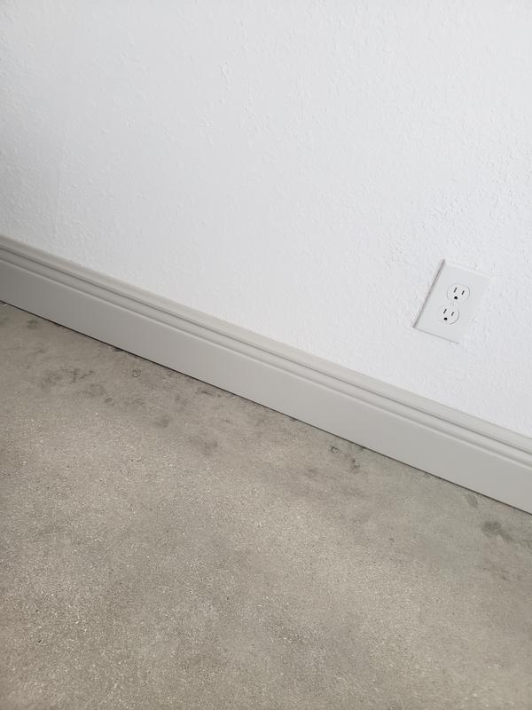 RELIABILT 9/16-in x 5-1/4-in x 12-ft Colonial Primed Finger Jointed ...