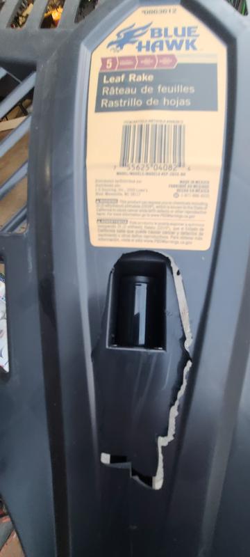 Blue Hawk 26-in Leaf Rake in the Lawn & Leaf Rakes department at Lowes.com