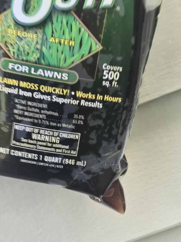 Moss Out! For lawns 1-Gallon Concentrated Moss Control 7062400765 at ...
