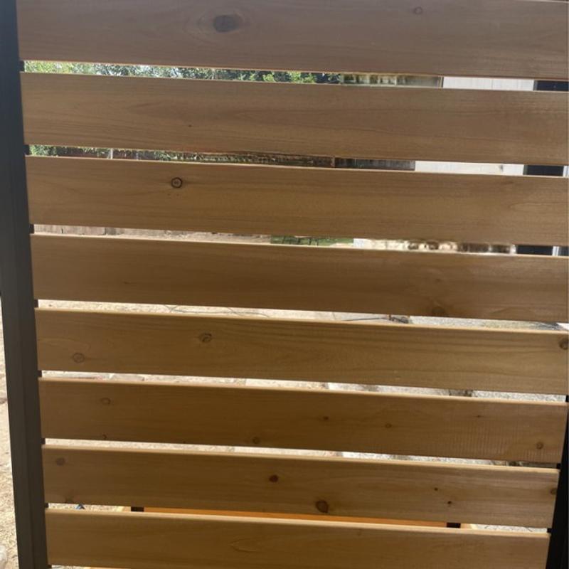 Enclo Privacy Screens Concord 41-in W x 73-in H Wood Planter Box Cedar ...