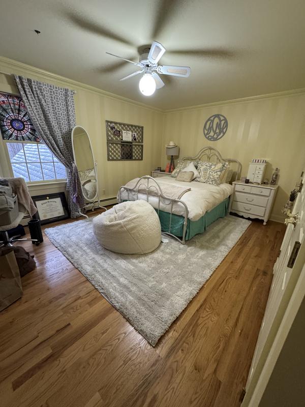 Town & Country Living Cloud Shag 6 x 9 (ft) Loomed Polyester Beige ...