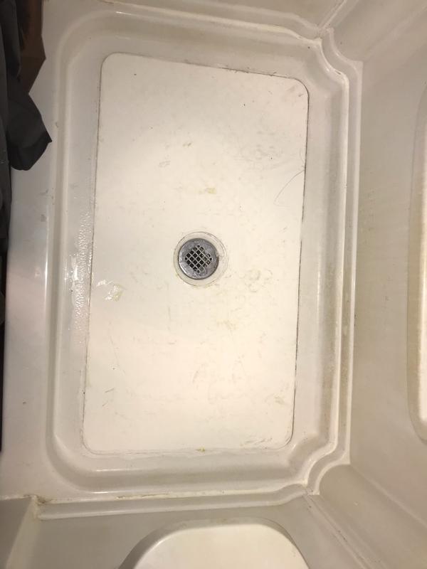 NuTub White Shower Inlay Kit - PVC/CPVC Material - Repairs Leaks - Non ...