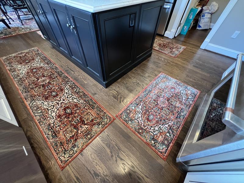 allen + roth with STAINMASTER Jezebel Performance 3 x 5 (ft) Loomed ...