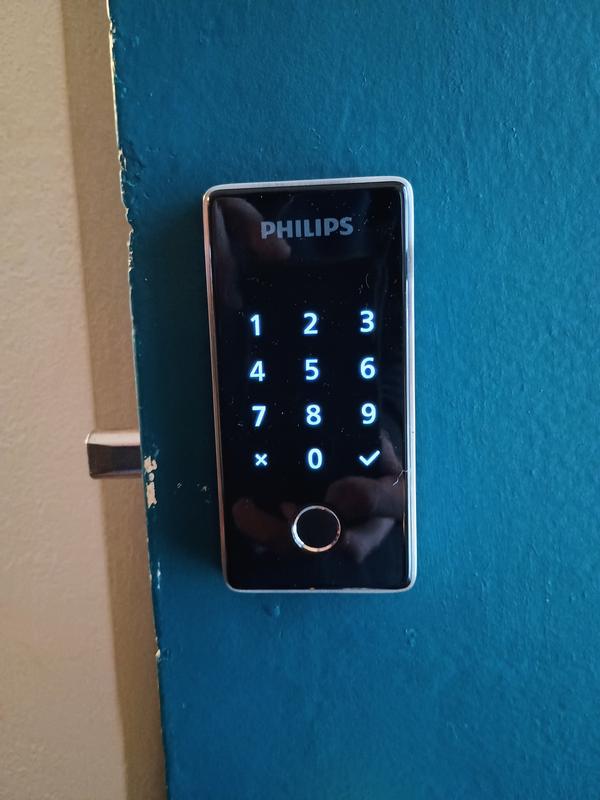 Philips Home Access 1000 Series Matte Black Electronic Deadbolt ...