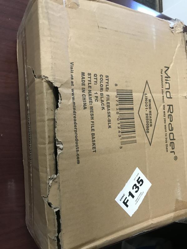 Mind Reader Mind Reader Desktop File Folder Organizer Basket and #91 ...