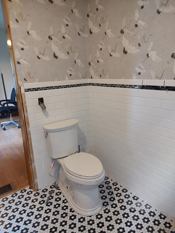 KOHLER Battan The Complete Solution White Elongated Chair Height Soft ...