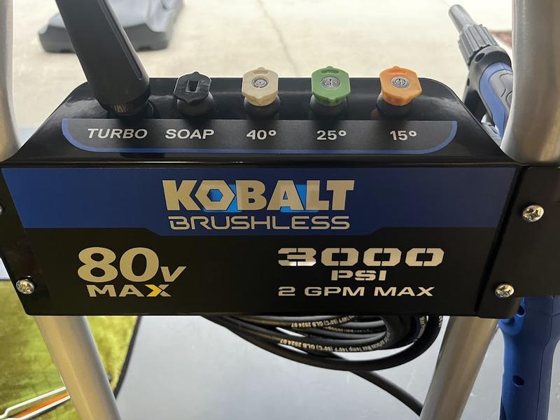 Lowes kobalt pressure washer store