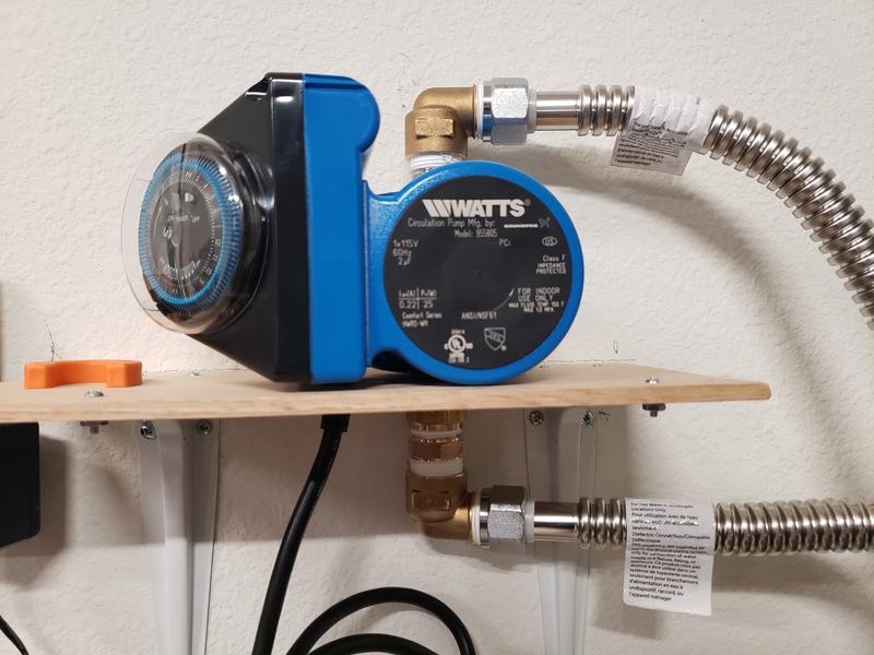Watts HWRS Steel Recirculating Pump For Universal Water Heater HWRS-WH ...