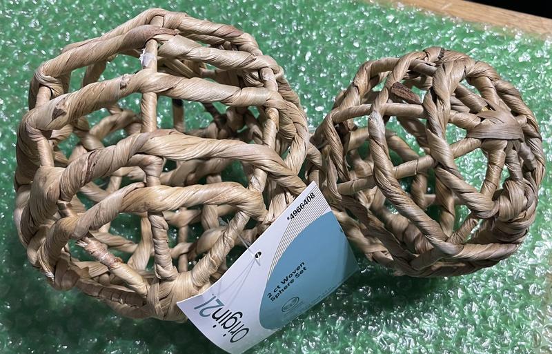 Origin 21 Multiple Colors/Finishes Water Hyacinth Modern Decorative ...