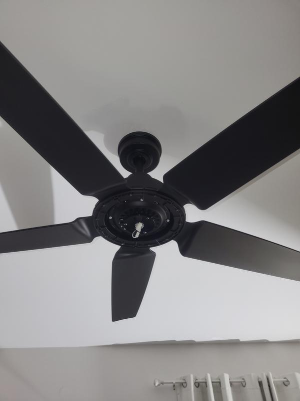 Harbor Breeze Avalyn 52-in Brushed Gold with Matte Black Blades Color ...