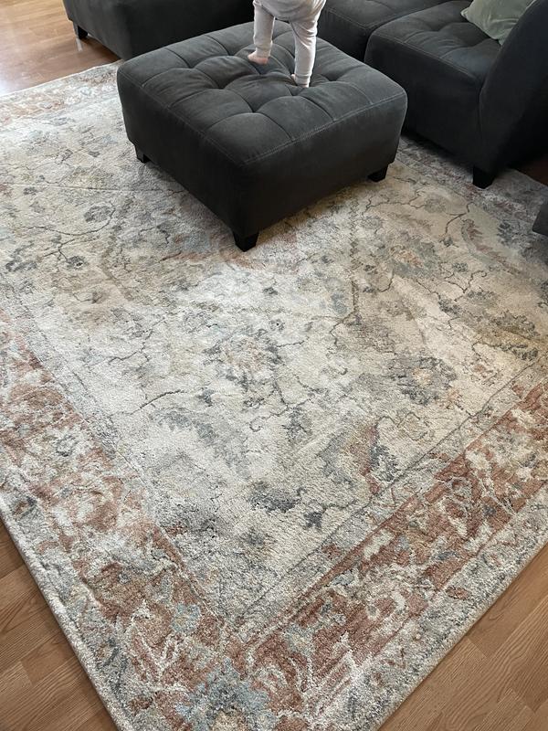 allen + roth with STAINMASTER Himalayan Dream 8 X 10 (ft) Cream Indoor ...