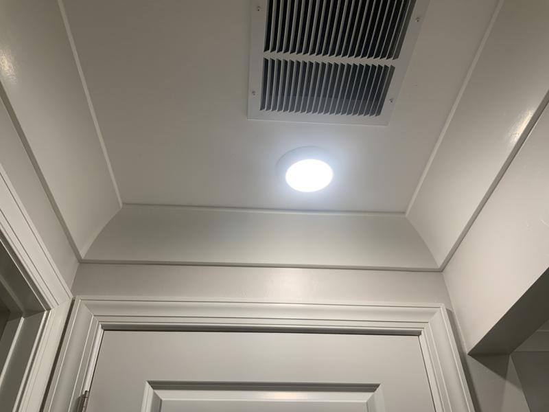 Generation Lighting Traverse White 6-in 850-Lumen Switchable White ...
