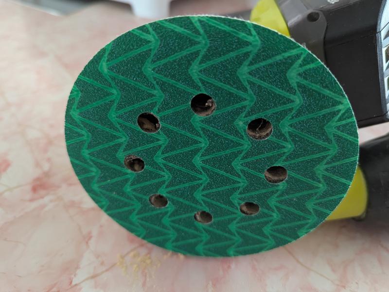 Gator Reptilion 10-Piece Ceramic Alumina 120-Grit Disc Sandpaper 391082 ...