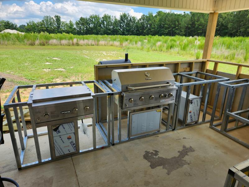 NXR Ls Stainless Steel 5-Burner Infrared Built-In Grill 740-LS36BI-24SB ...