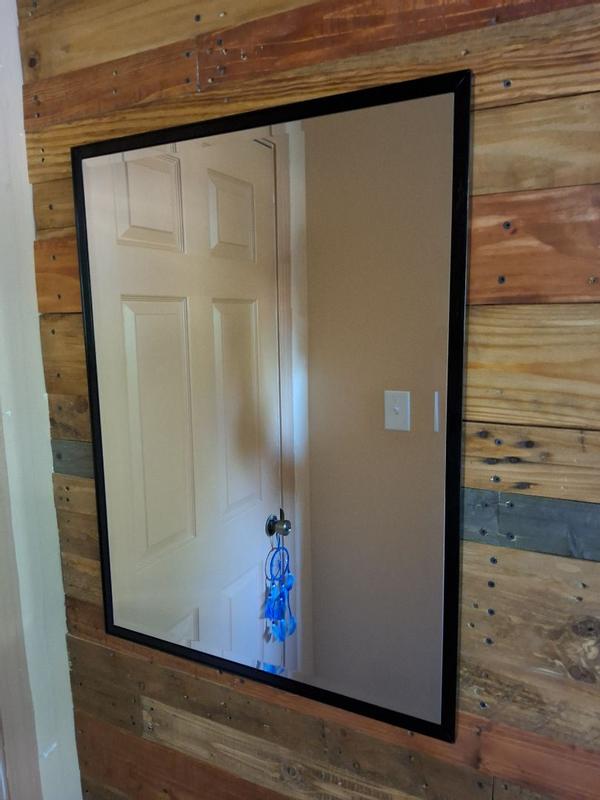 TETOTE Bathroom Mirrors 60x30 inch Beveled Rectangle Bathroom Vanity ...
