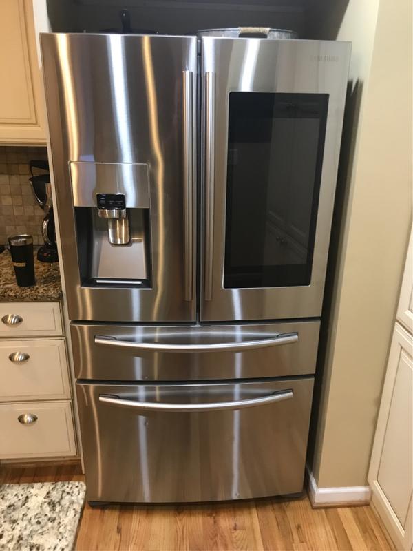 Samsung Family Hub 22.2-cu ft 4-Door Counter-depth French Door ...