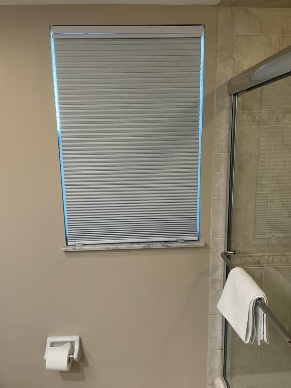 allen + roth 27-in x 64-in White Blackout Cordless Top-Down/Bottom-Up ...