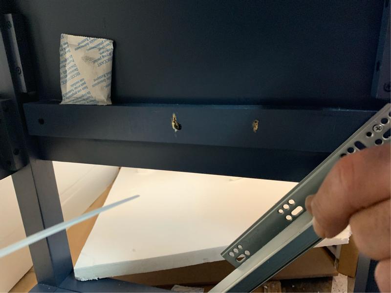 allen + roth Windsor 30-in Midnight blue Undermount Single Sink ...