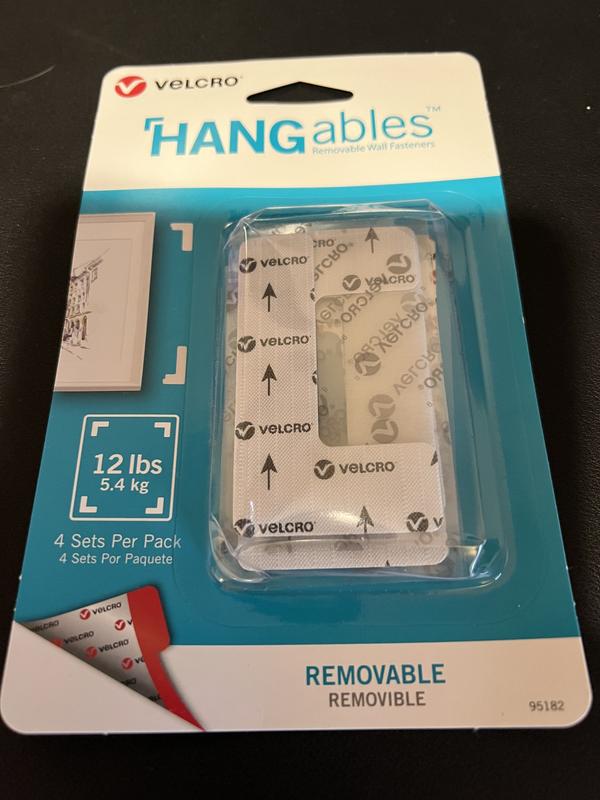 VELCRO Brand Hangables Removable Wall Fasteners 3 In. X 1-3/4 In ...