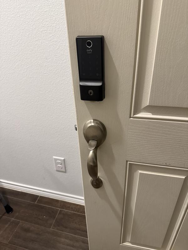 eufy Security C220 Smart Lock Black Smart Lock Electronic Deadbolt with ...