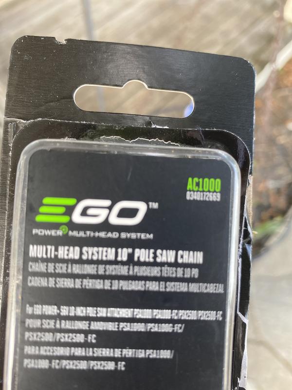 EGO 56 Link Replacement Chainsaw Chain For 10-in, 0.043-in Gauge, 1/4 ...