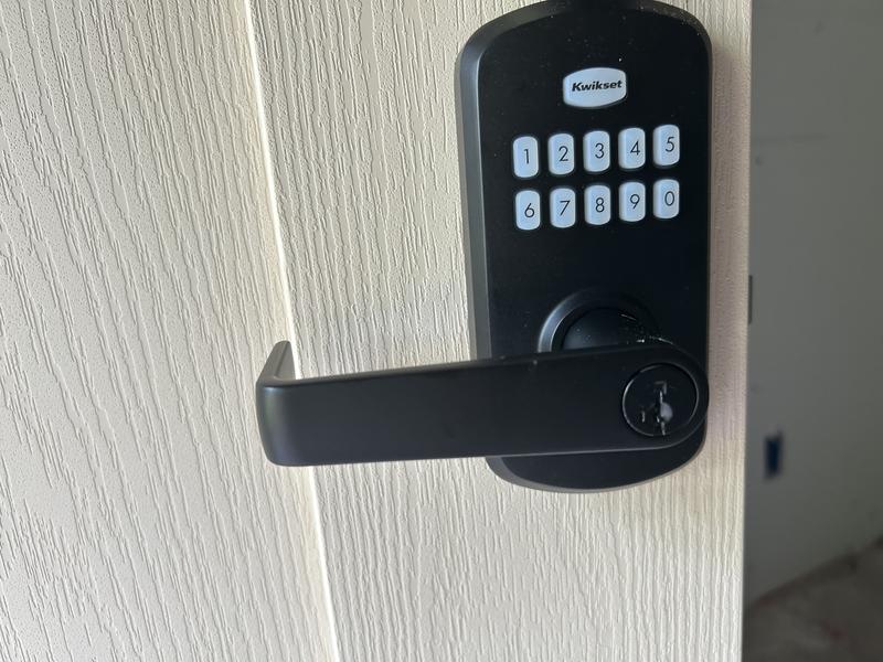 Kwikset Smartcode 955 Light Commercial Keyless Entry Matte Black Keypad ...