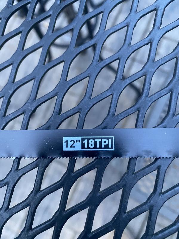 Kobalt High Performance (2X stronger) 12-in Bi-metal Fine finish cut ...