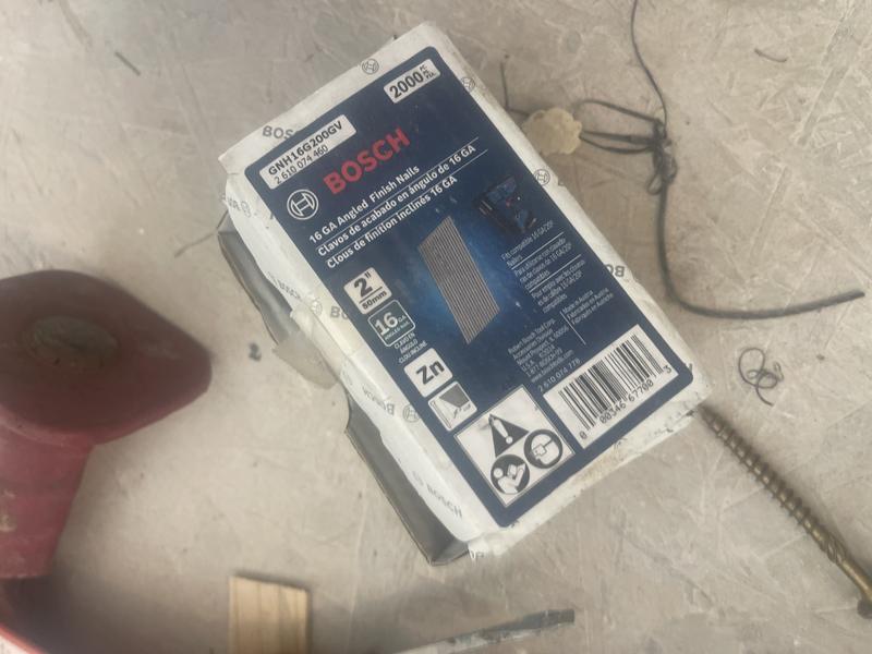 Bosch 2-in 16-Gauge Galvanized Finish Nails (2000-Per Box) GNH16G200GV ...