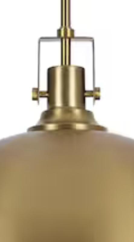 LamQee Dome Pendant Light 1 -Light Silver Modern/contemporary Metal ...