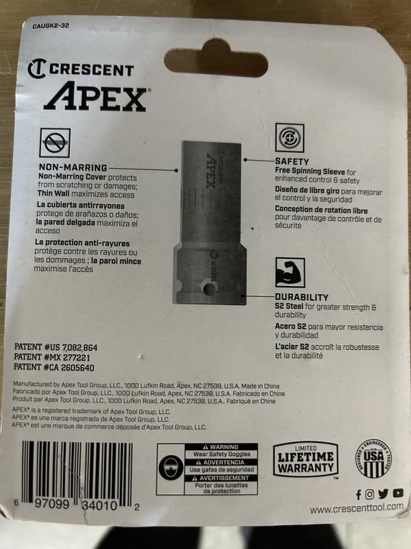 Crescent 3-Pack Socket Adapter Set CAUGK2-32 at Lowes.com