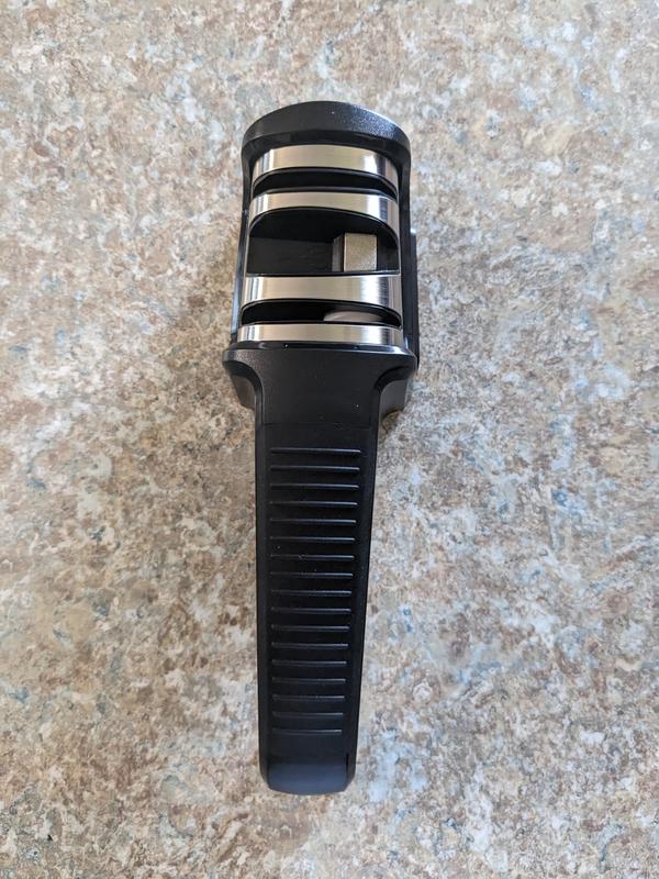 Work Sharp Kitchen Knife Sharpener - Diamond and Ceramic Wheels - Pull ...