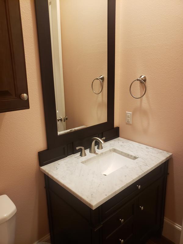 James Martin Vanities Brittany 36-in Burnished Mahogany Undermount ...