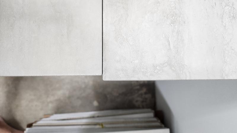 allen + roth Endless Ivory 3-in x 12-in Matte Porcelain Stone Look ...