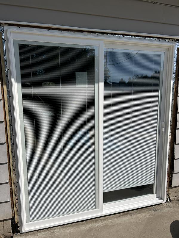 Pella 150 Series 60-in x 80-in x 4-9/16-in Jamb White Vinyl Right-hand ...