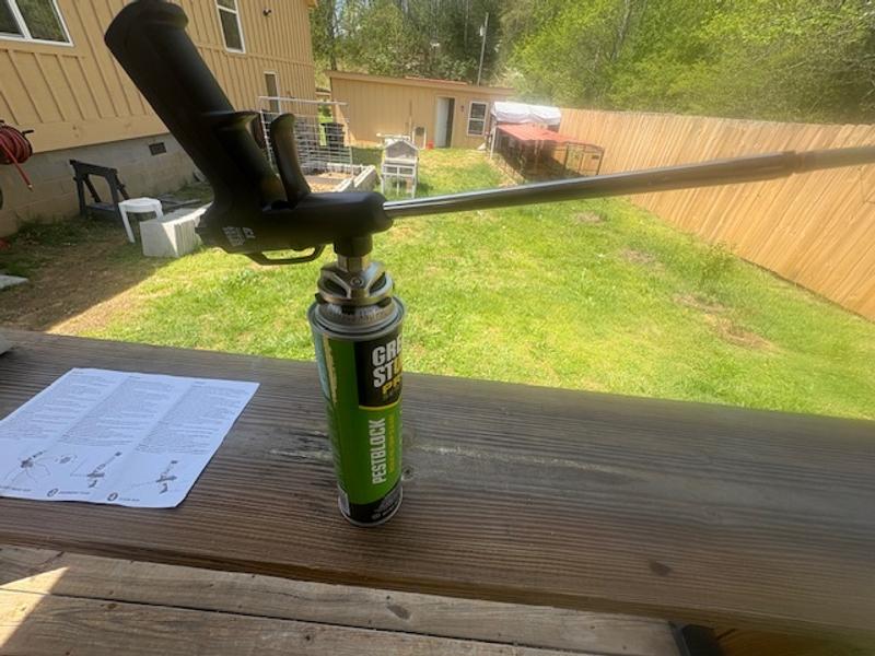 GREAT STUFF PRO 15-Inches Adjustable Flow Control Reusable Spray foam ...