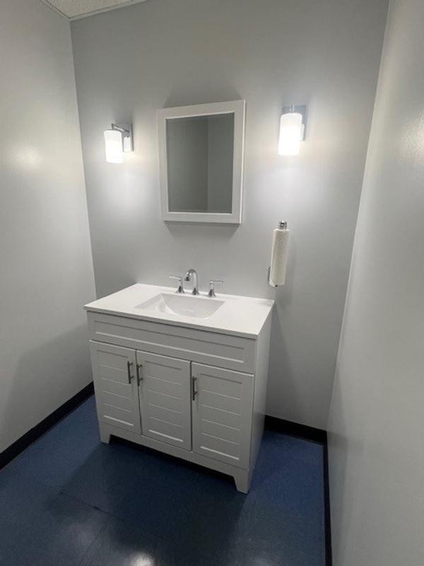 Amanti Art Cabinet 43.25-in x 33.25-in Rectangle Bathroom Vanity Mirror ...
