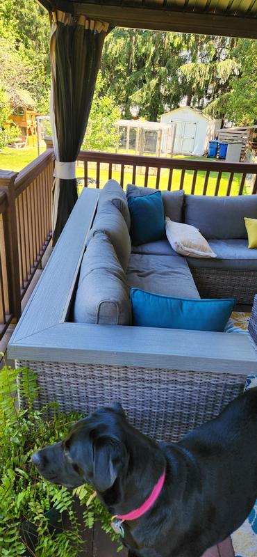 Deckorators Vista Riser 1/2-in x 8-in x 12-ft Composite Dunewood in the ...