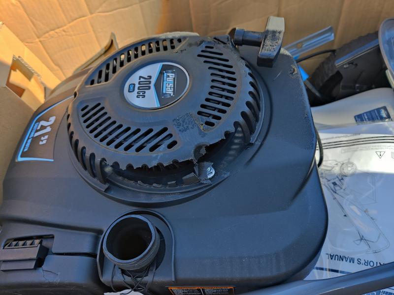 Pulsar Products 21-in Gas Push Lawn Mower with 200-cc Ducar Engine ...