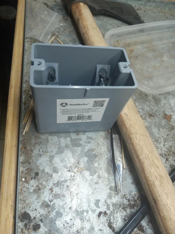 Madison Electric Products Smart box 1-Gang Polycarbonate New Work/Old ...