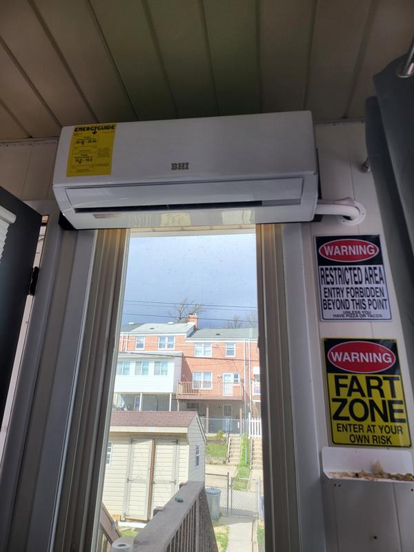 BHI Single Zone 12000-BTU 20 SEER Ductless Mini Split Air Conditioner ...