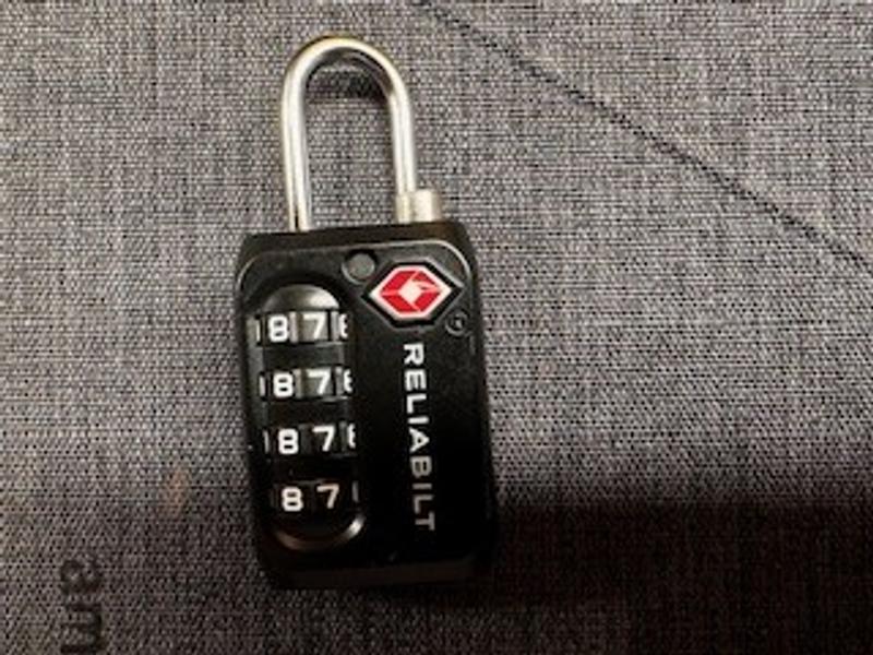 RELIABILT Adjustable Combination Padlock, 1-1/4-in Wide x 15/16-in ...