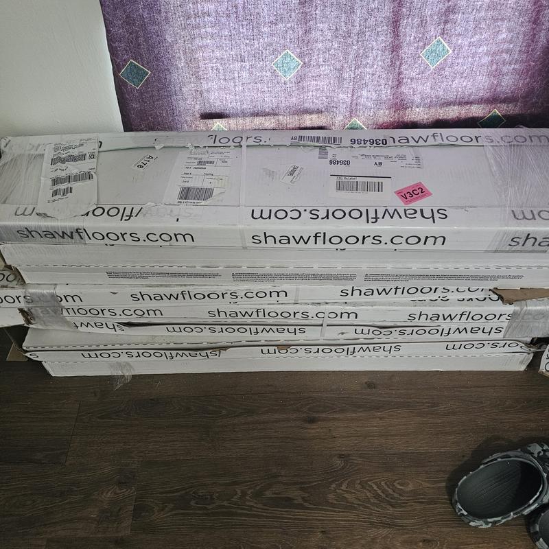 Shaw Statesman Hardwood Driftwood Oak 3/8-in T x 5-in W Water Resistant ...