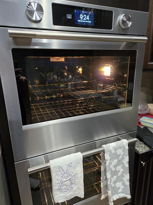 KitchenAid 30 inch Double Electric Wall Oven with Air Fry Steam ...