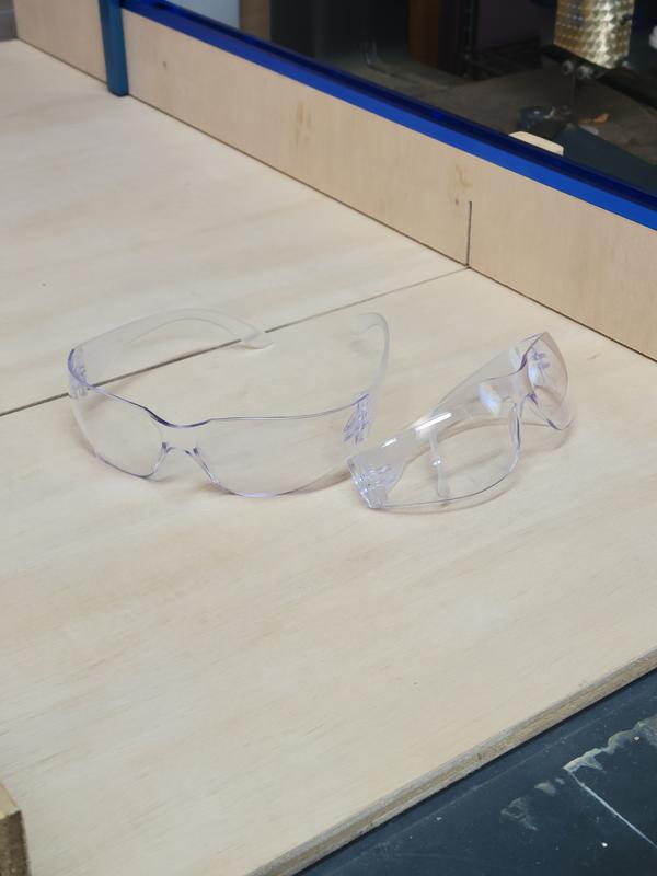 Project Source 6 Pack Clear Anti-scratch Plastic Safety Glasses 54328 ...